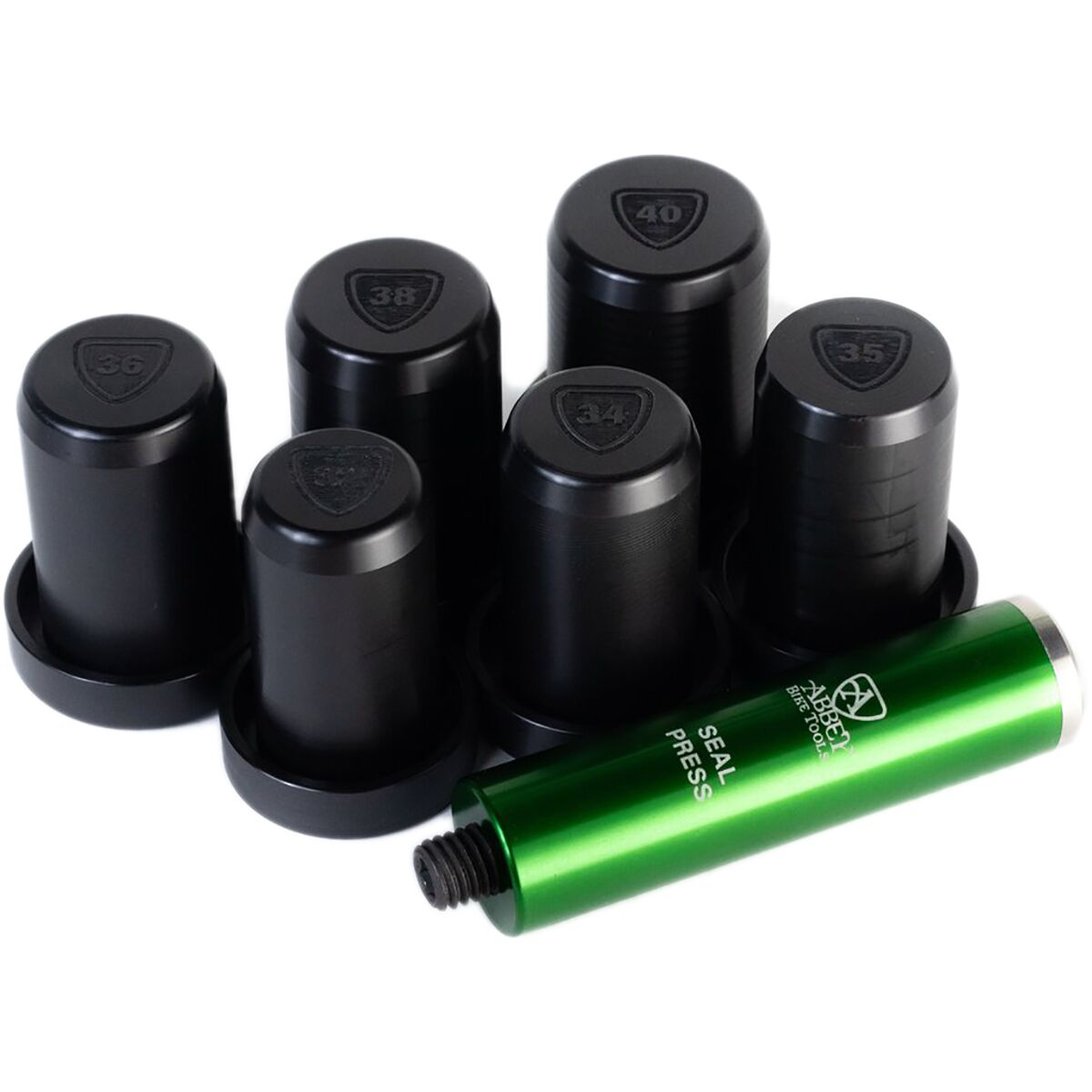 Abbey Bike Tools Fork Seal Press Set + Handle - Accessories