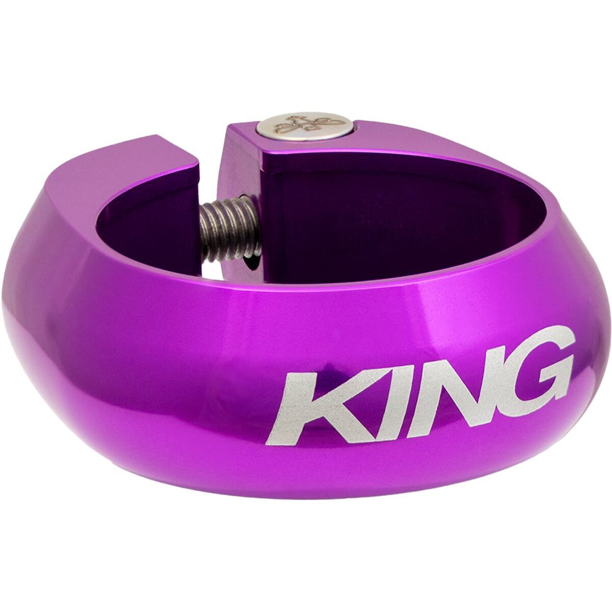 Chris King Purple Seatpost Clamps | Competitive Cyclist