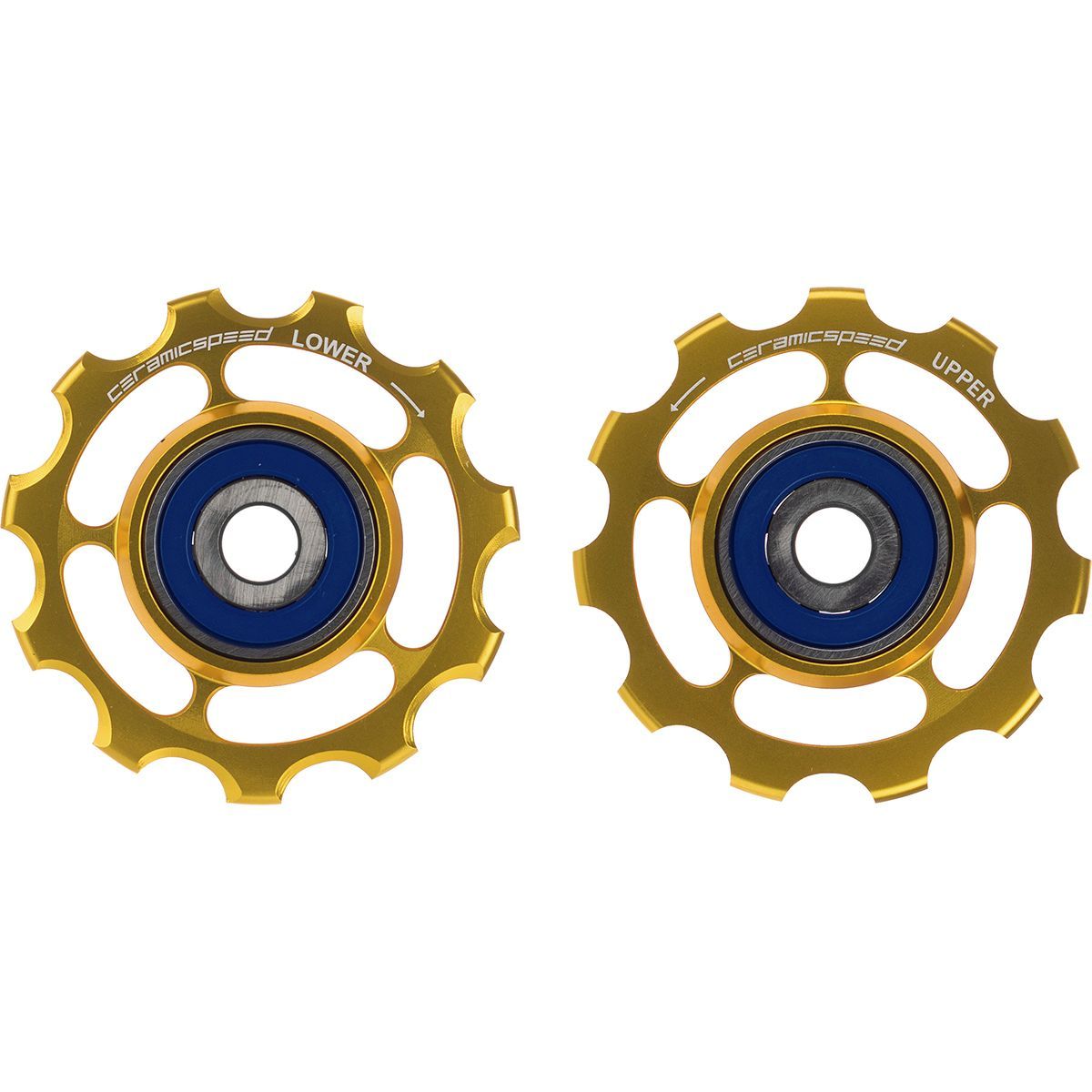 CeramicSpeed 11 Speed Aluminum Pulley Wheels - Limited Edition Gold ...