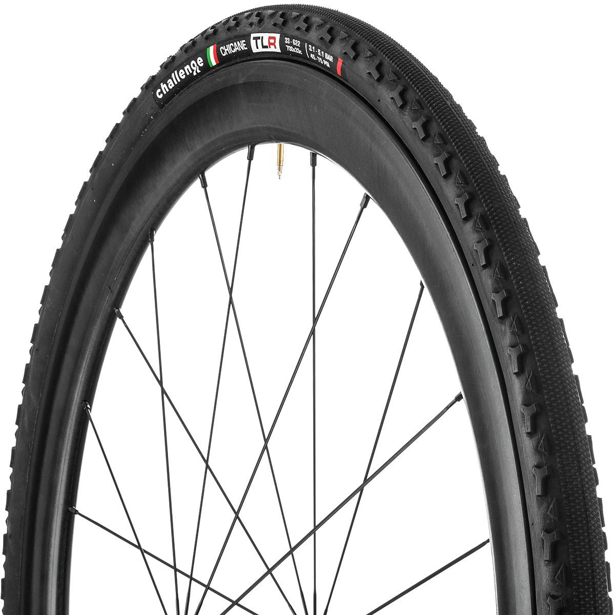 Challenge Chicane TLR Tubeless Tire - Components