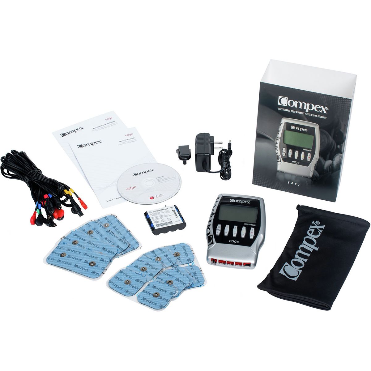 Compex Edge Muscle Stimulator Kit - Accessories
