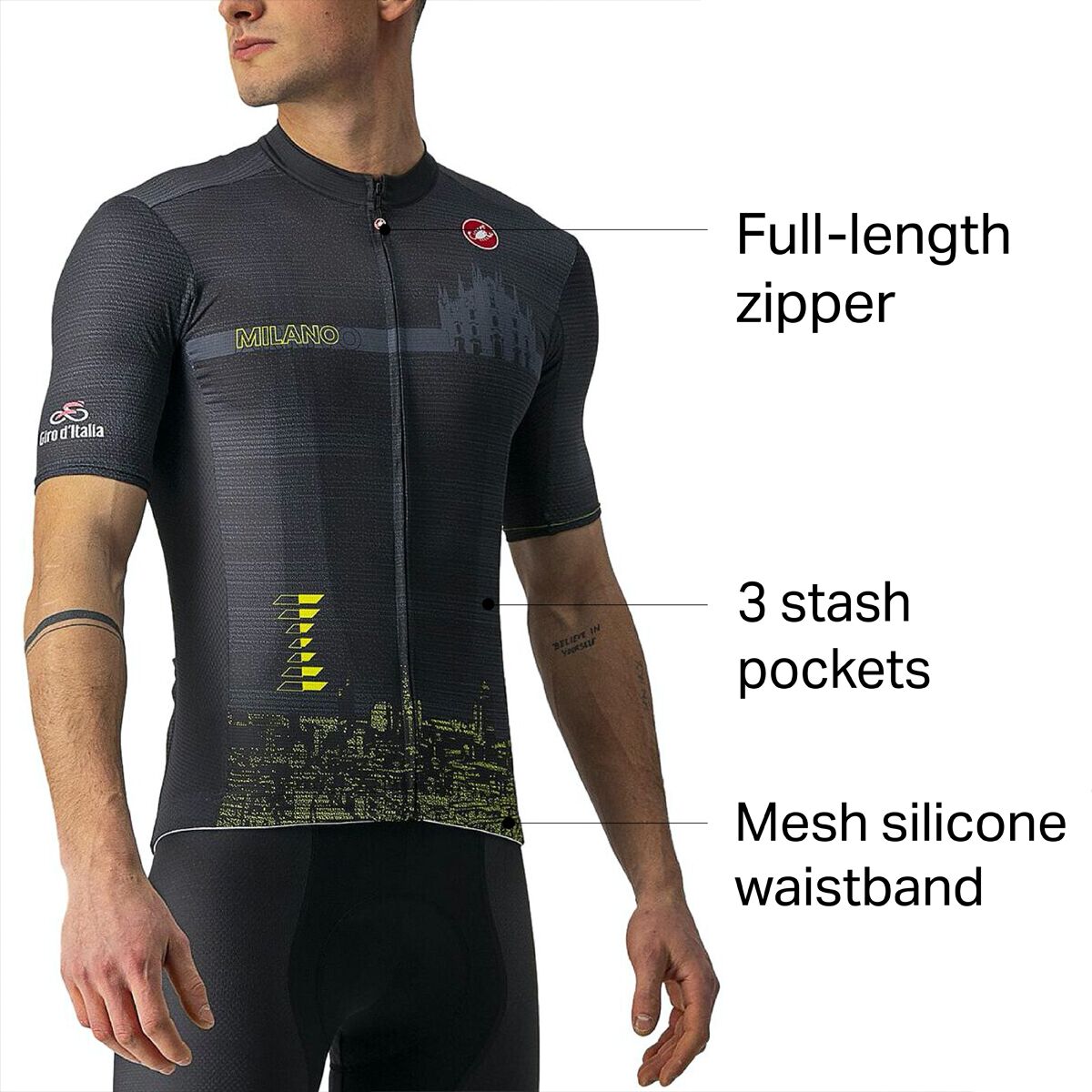 Castelli Milano TT Jersey - Men's - Men