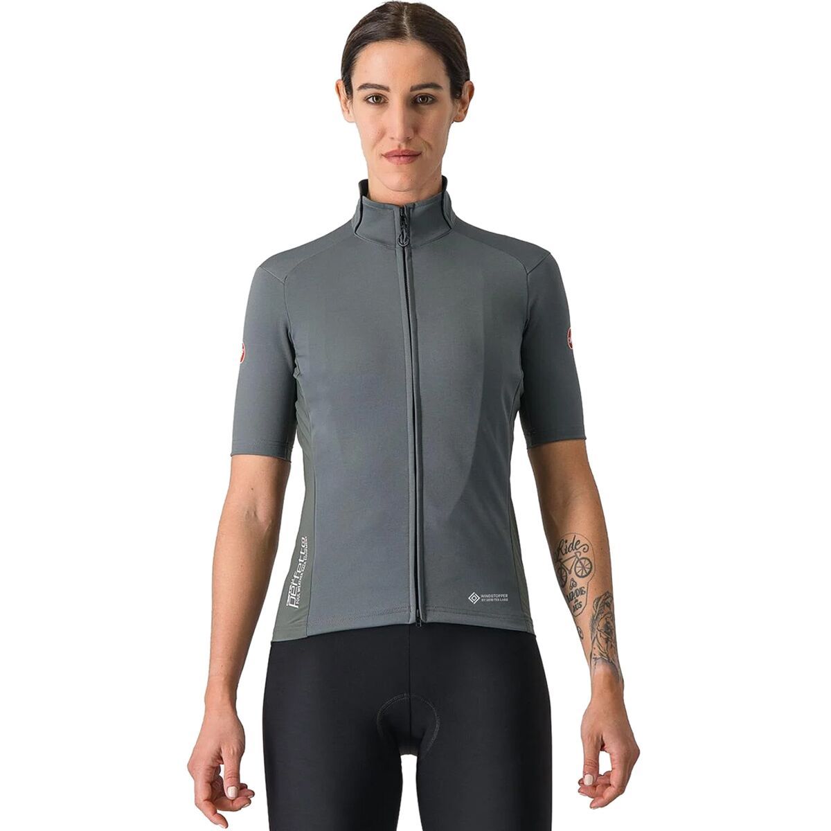 Women's Gray Cycling Jerseys - Women's Gray Bike Jerseys | Competitive ...
