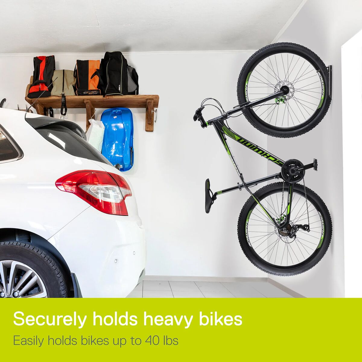 Delta Single Bike Hinge Wall Mount Rack - Accessories