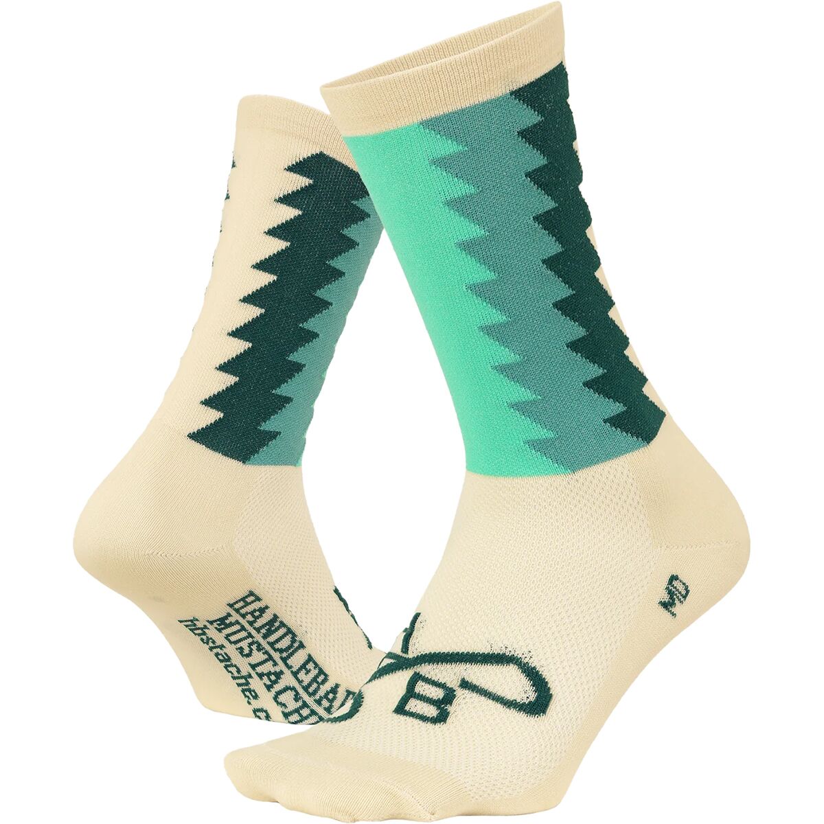 DeFeet Bummerland Ribbed Aireator 7in Timber Sock - Men