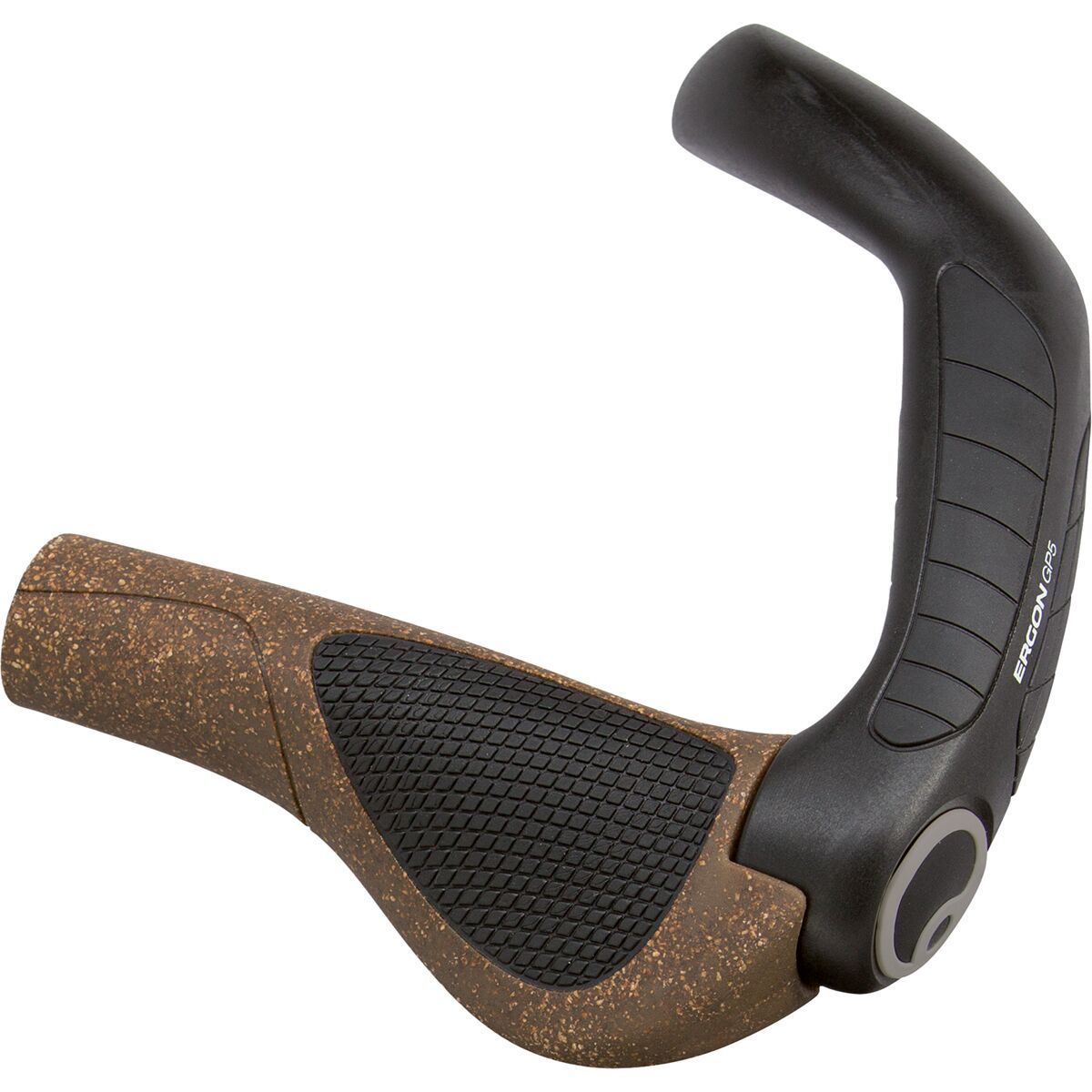 Ergon Gp5 Biokork Grips 210mm Composite Bar End - Components