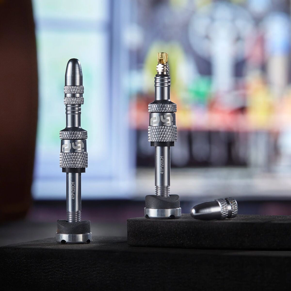 e*thirteen components Quick Fill Plasma Tubeless Valves - Components