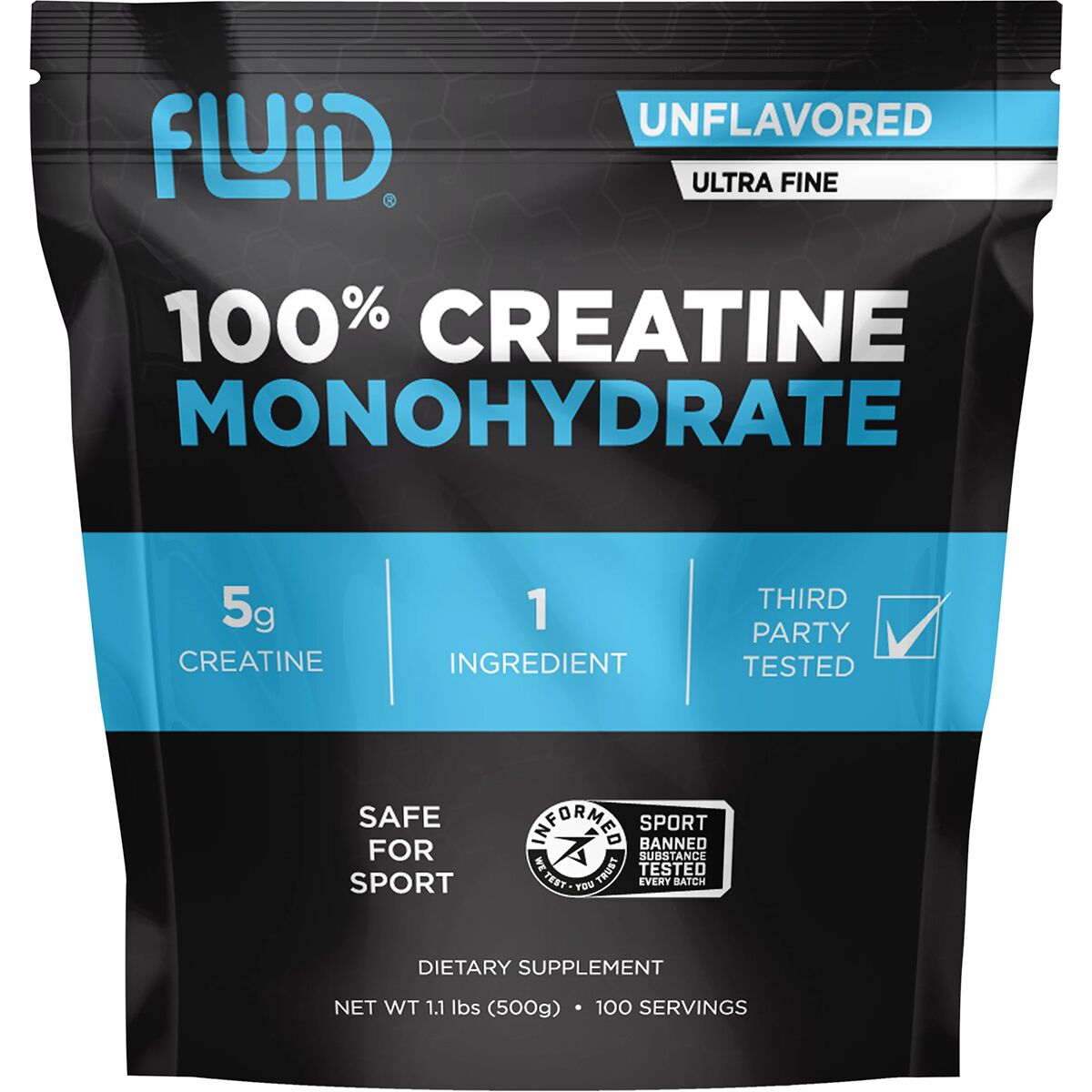 Fluid 100% CREATINE MONOHYDRATE - Accessories