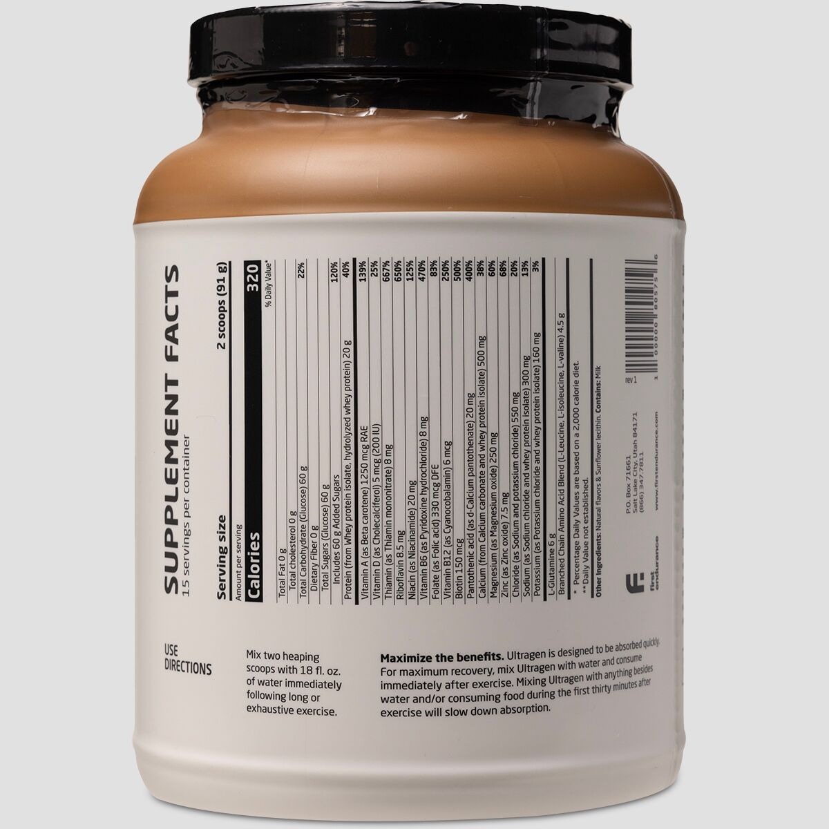 First Endurance Ultragen Recovery Drink - Accessories