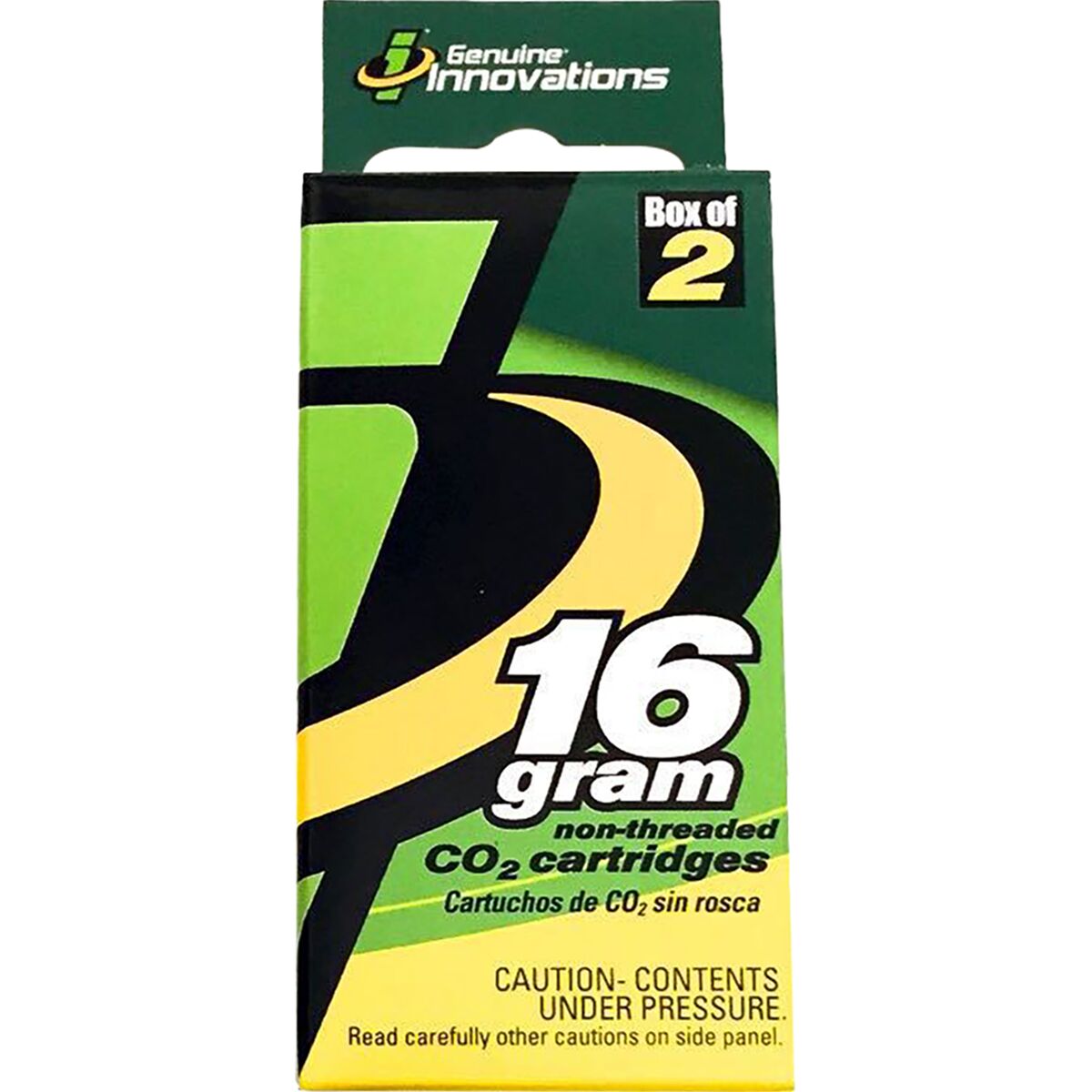 Genuine Innovations Co2 Cartridge Non-Threaded Pack Of 2 - Accessories