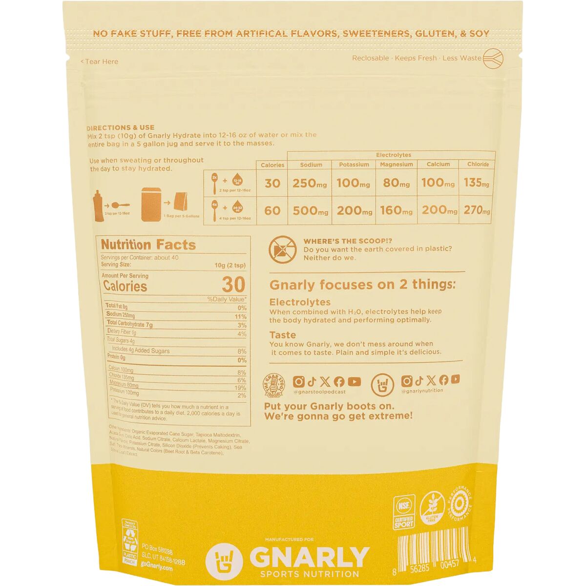 Gnarly Hydrate - Accessories