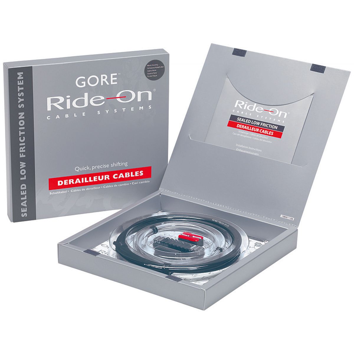 Gore RideOn Low Friction Road Derailleur Cable Kit - Components
