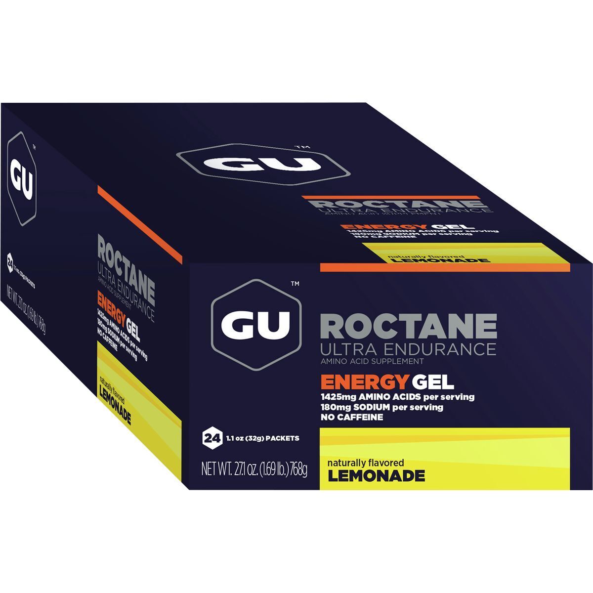 GU Roctane Energy Gel - 24 Pack - Accessories