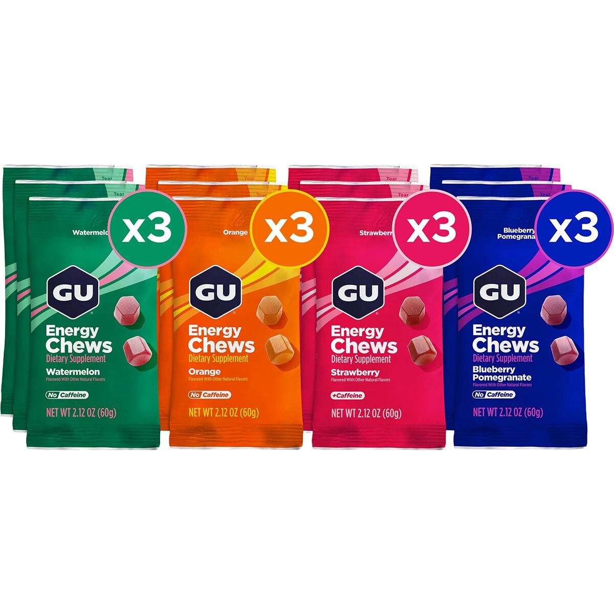 GU Chews Mixed Box - Accessories