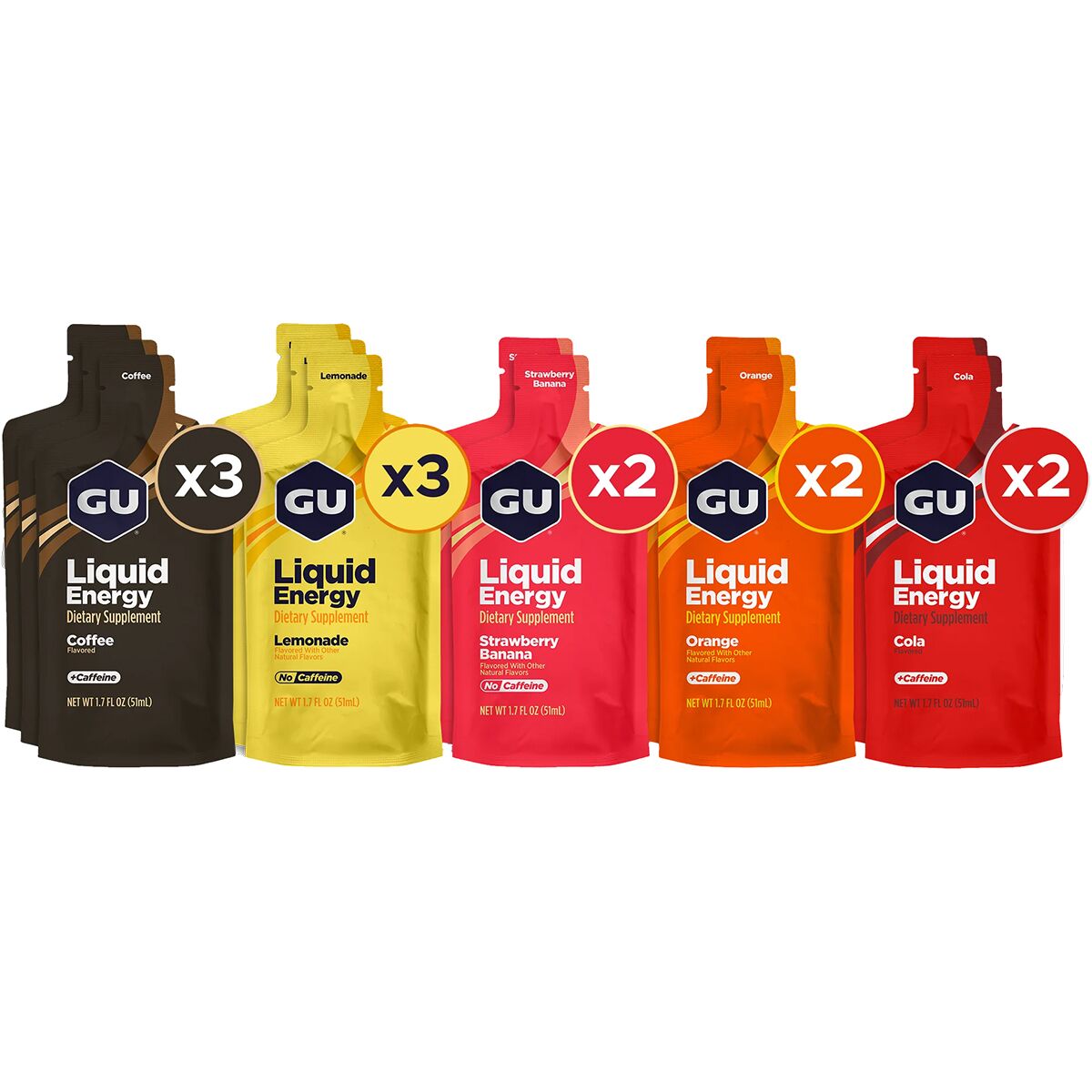 GU Liquid Energy Mixed Box - Accessories