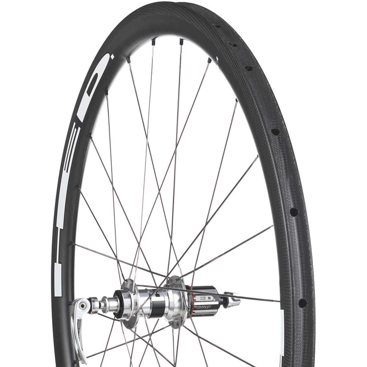 HED Stinger 3 FR Carbon Road Wheelset - Tubular - Components