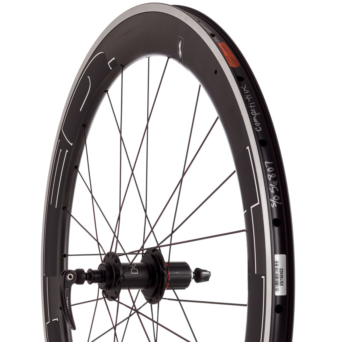 HED Jet 6 Plus Carbon Road Wheelset - Clincher - Components