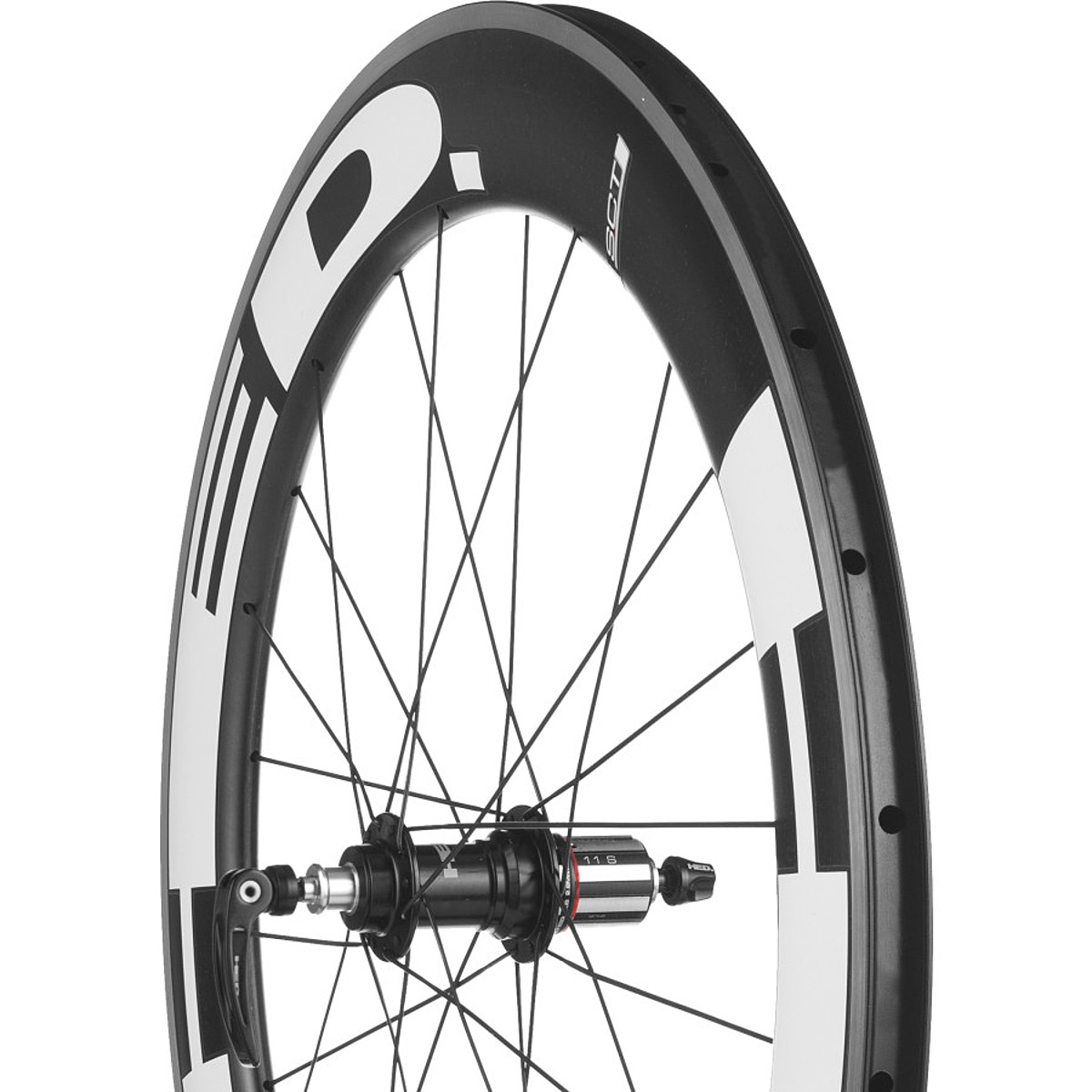 HED Jet 7 Express Carbon Road Wheelset - Clincher - Components