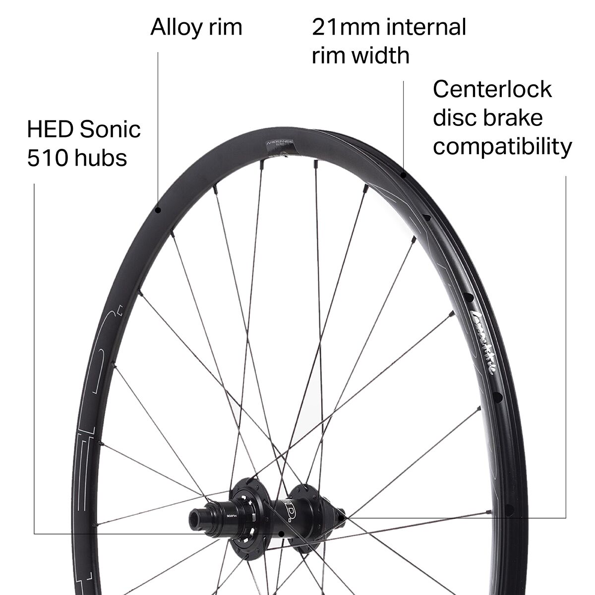 HED Ardennes RA Pro Disc Wheelset - Components