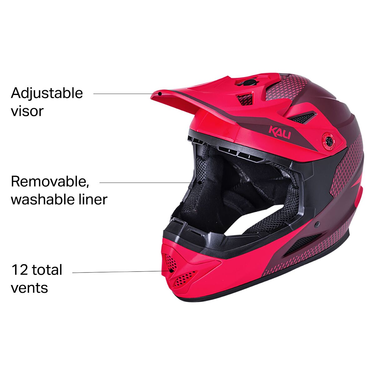 Kali Protectives Zoka Full-Face Helmet - Men