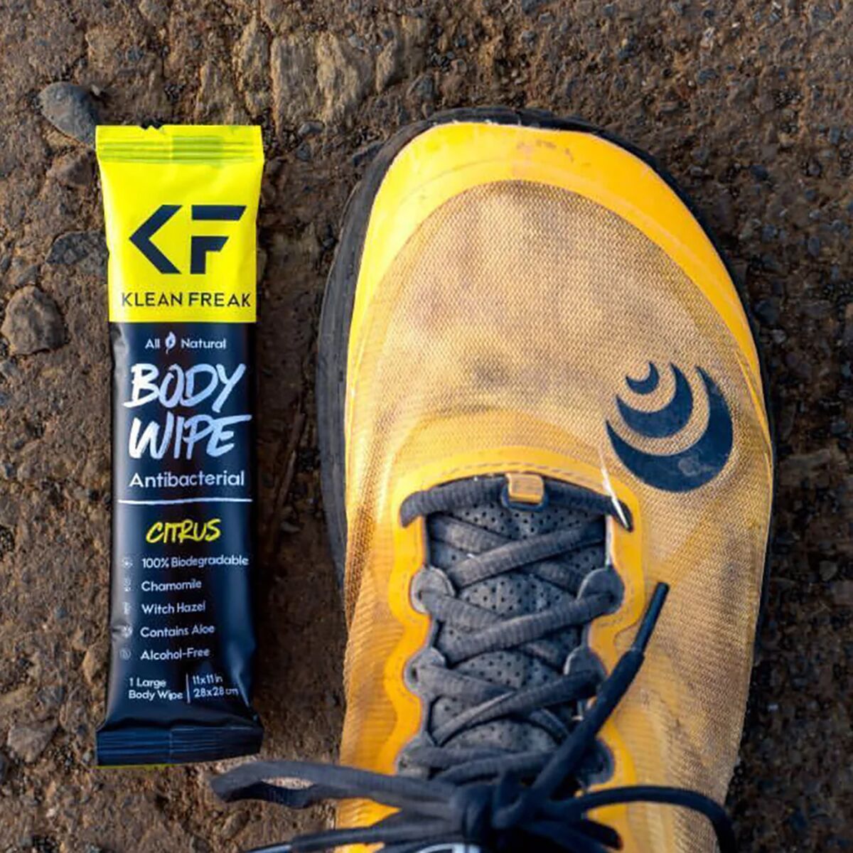 Klean Freak Body Wipes - 12-Pack - Men