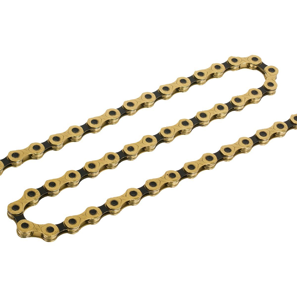 KMC X12-TI Nitride Gold Chain - Components