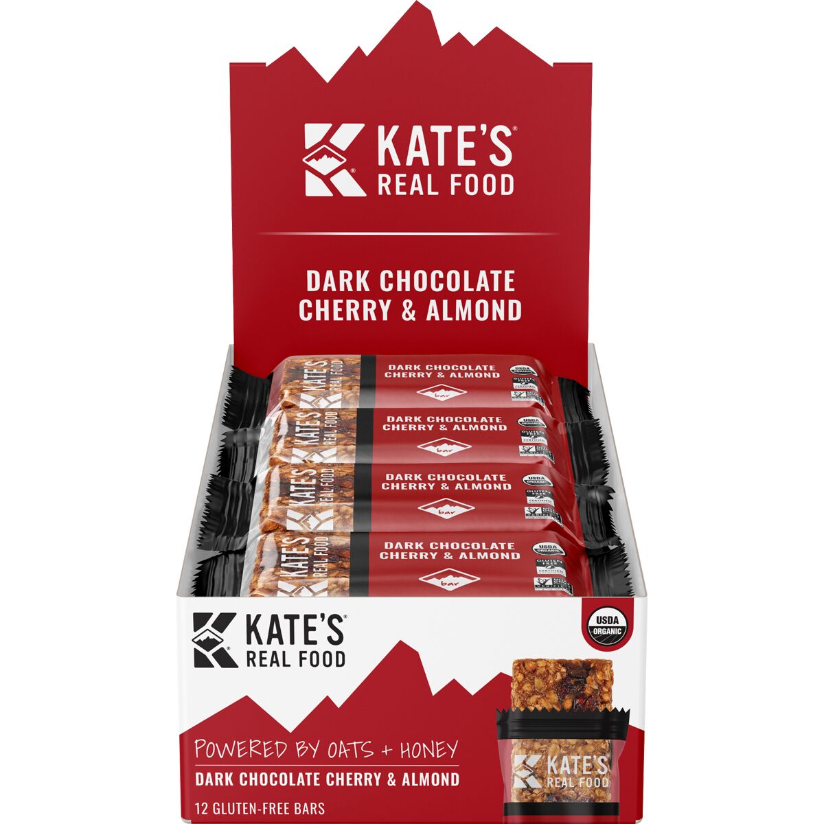 Kate's Real Food Energy Bars - Box of 12 - Accessories