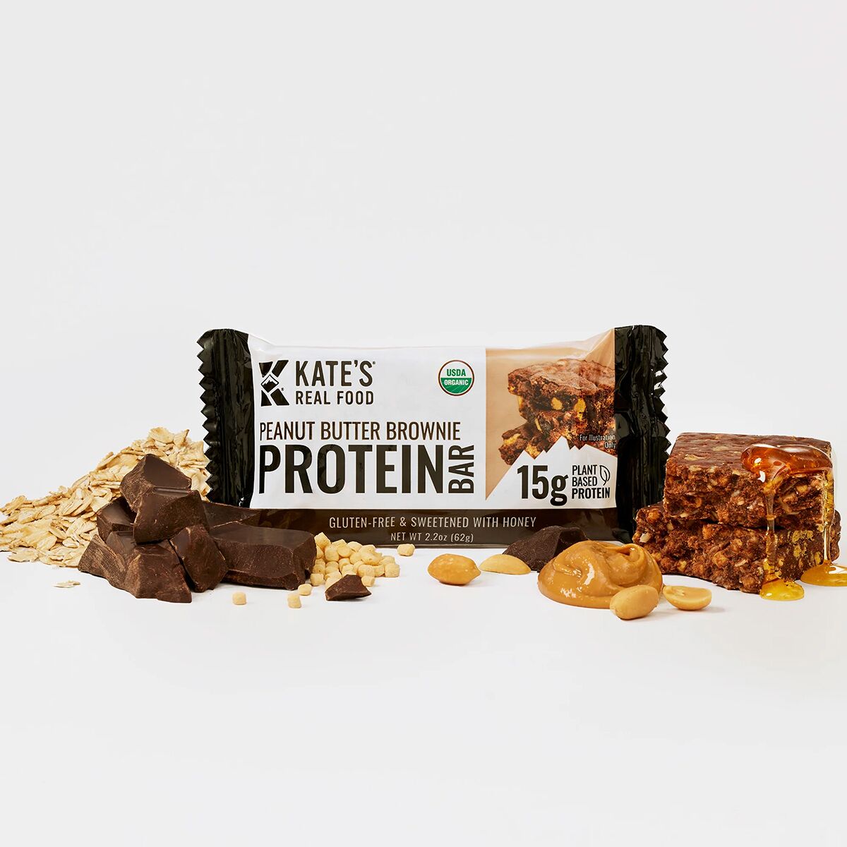 Kate's Real Food Protein Bars - Box of 12 - Accessories