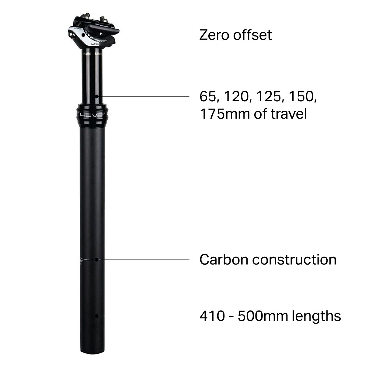 KS LEV CI Carbon Dropper Seatpost - Components
