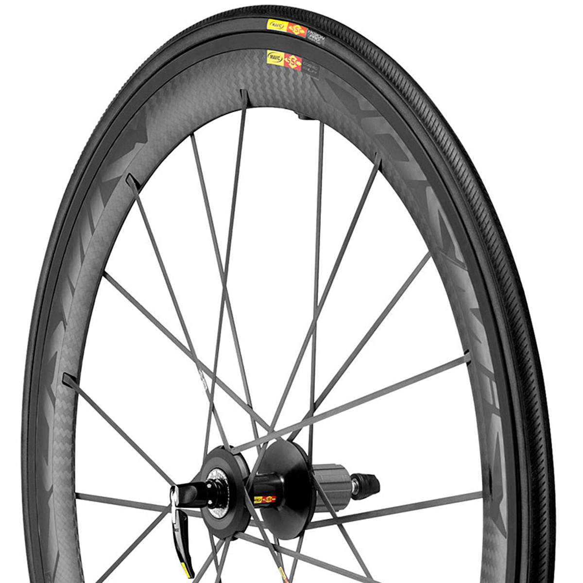 Mavic Cosmic Carbone SLR Carbon Clincher Wheelset - Components