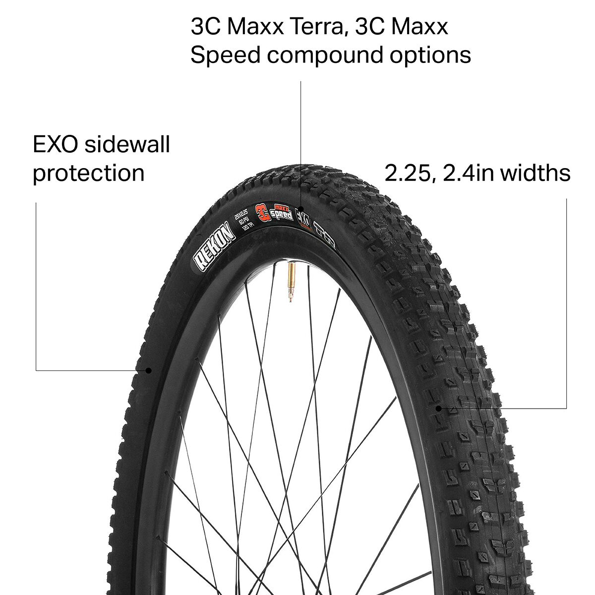 Maxxis Rekon 3C/EXO/TR 29in Tire - Components