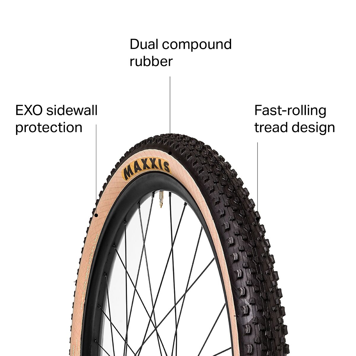 Maxxis Ikon Dual Compound/TR Tire - 27.5in - Components