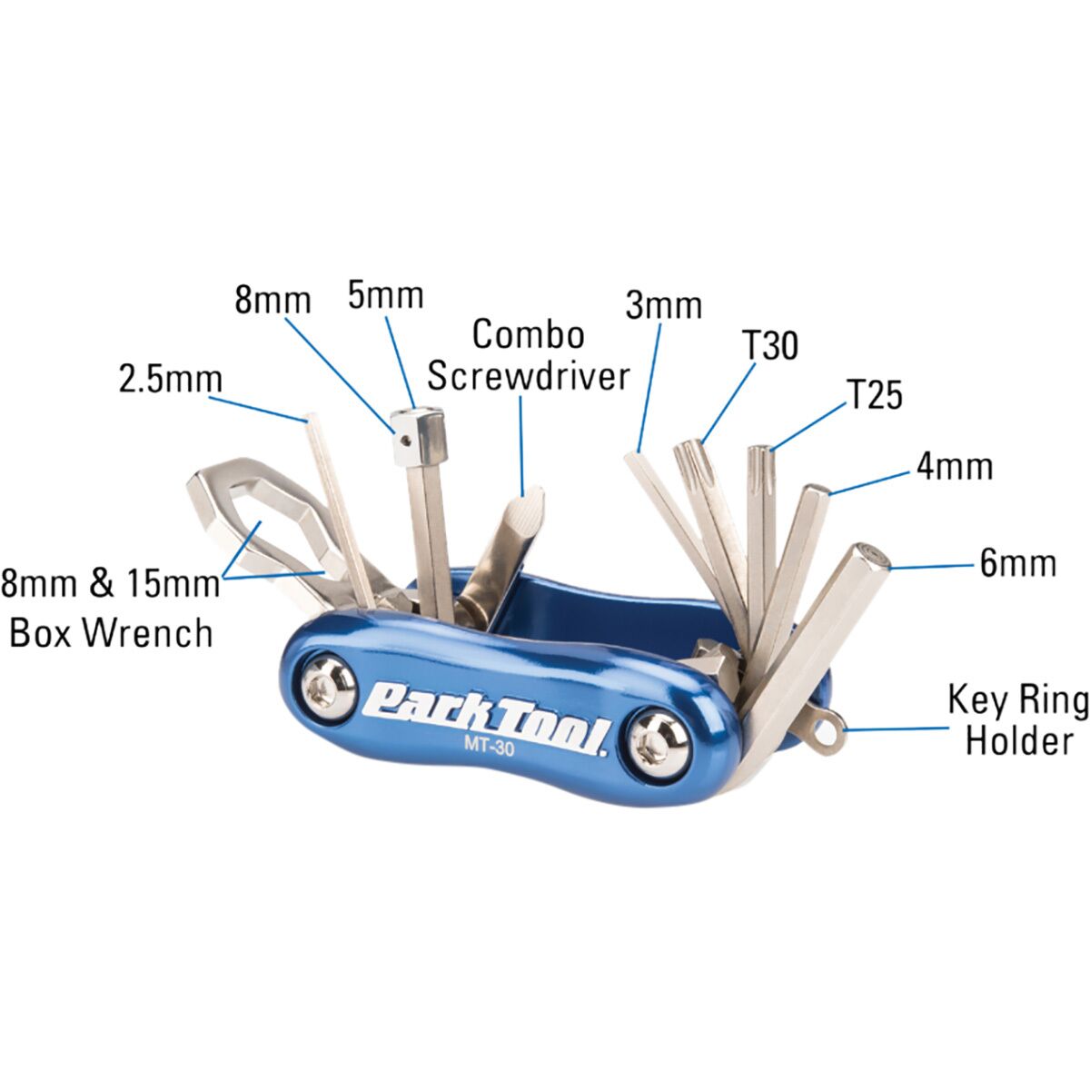 Park Tool Aluminum MT Multi-Tool - Accessories