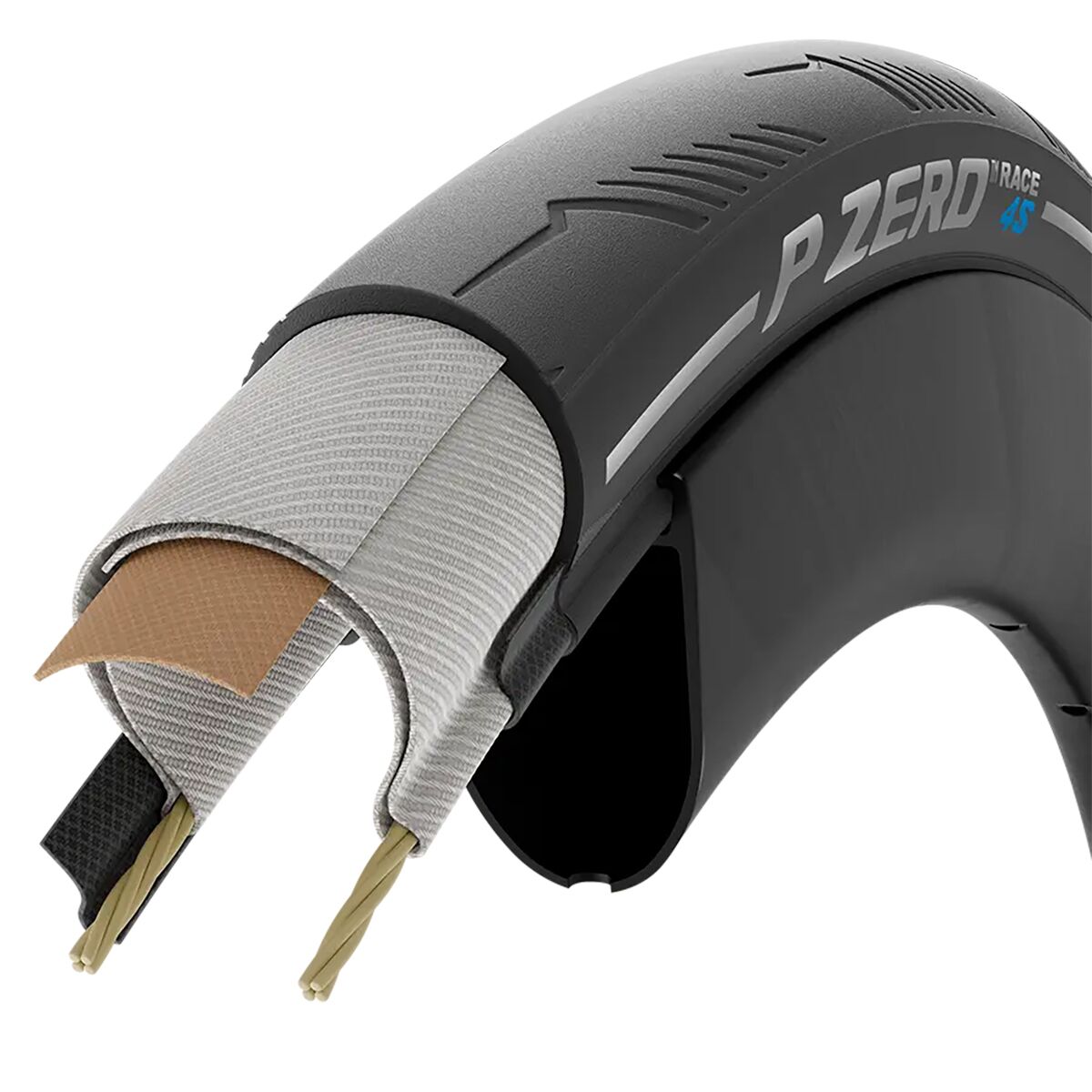 Pirelli P Zero Race 4S Clincher Tire - Components