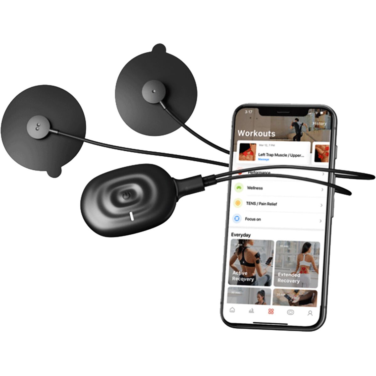 PowerDot PowerDot UNO 2.0 Smart Muscle Stimulator - Accessories