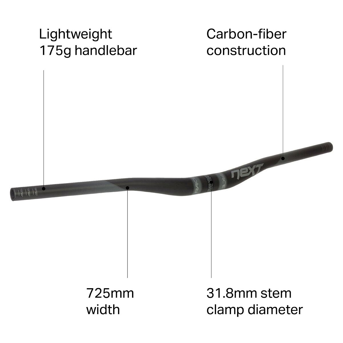 Race Face Next 3/4in Riser Handlebar - Components