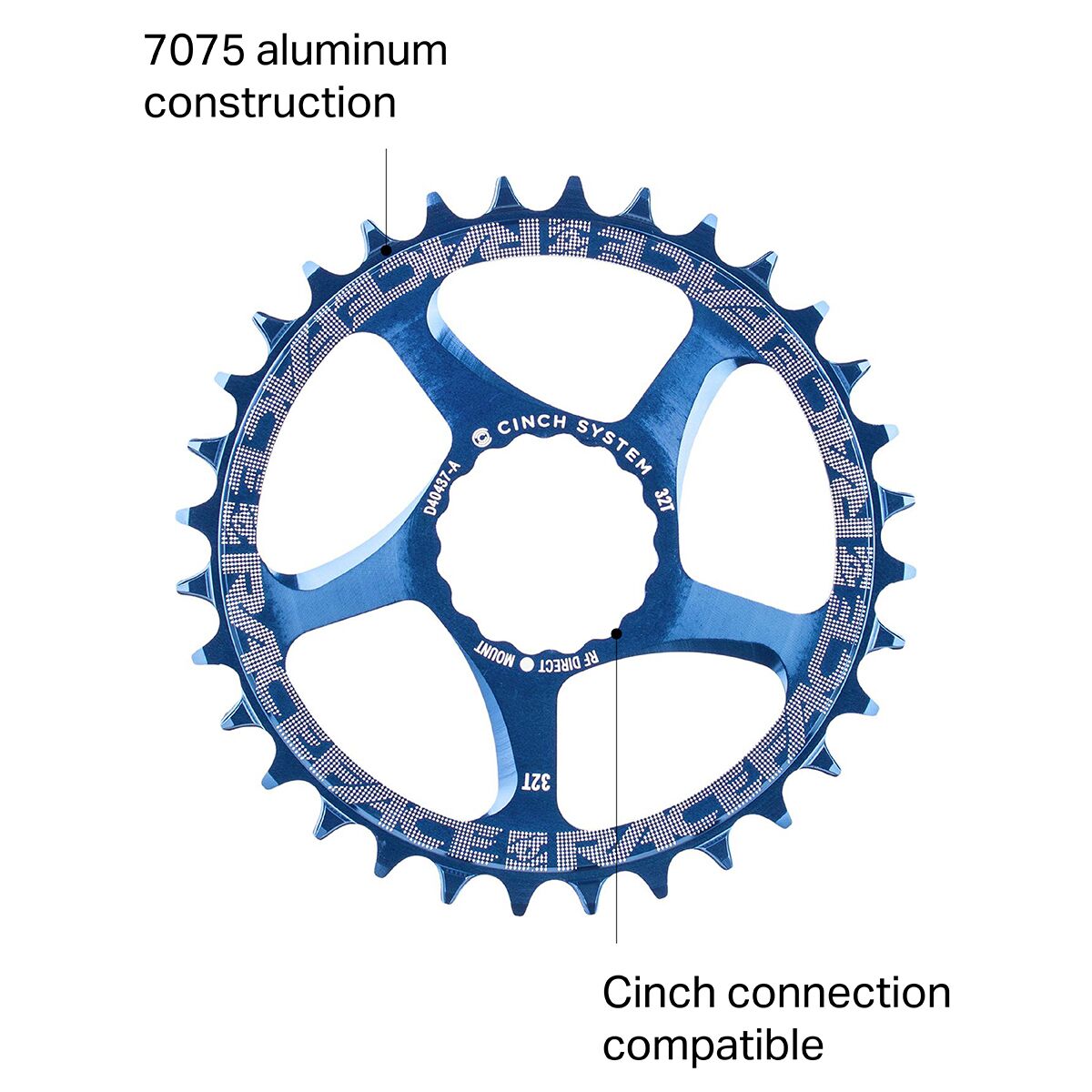 Race Face Narrow Wide Cinch Direct Mount Chainring - Components