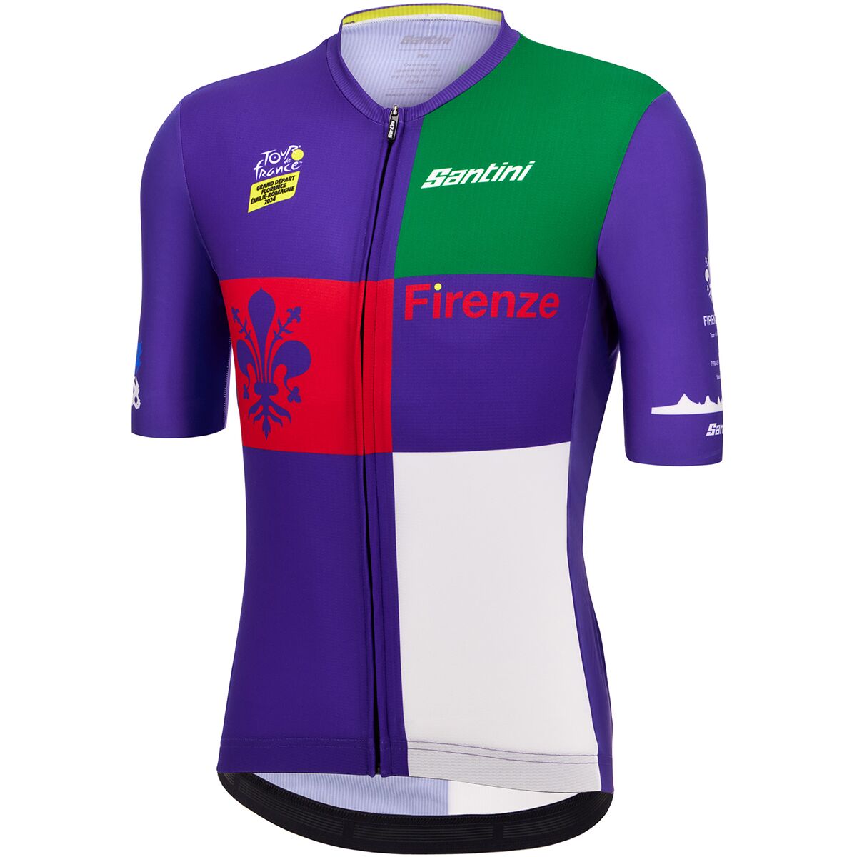 Santini TDF Official Firenze Cycling Jersey - Men's - Men