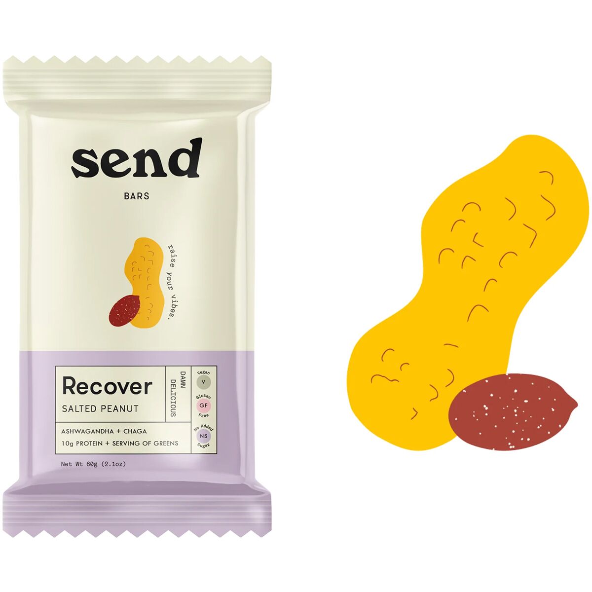 SEND Bars Full Send Variety Pack - 8-Pack - Accessories