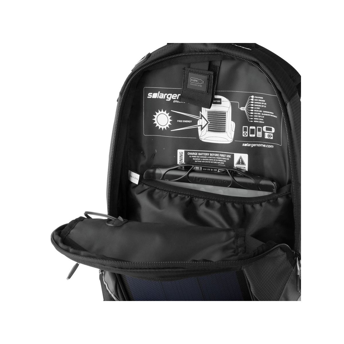 SciCon Hydracharge Hydrapack Solar Backpack - Men