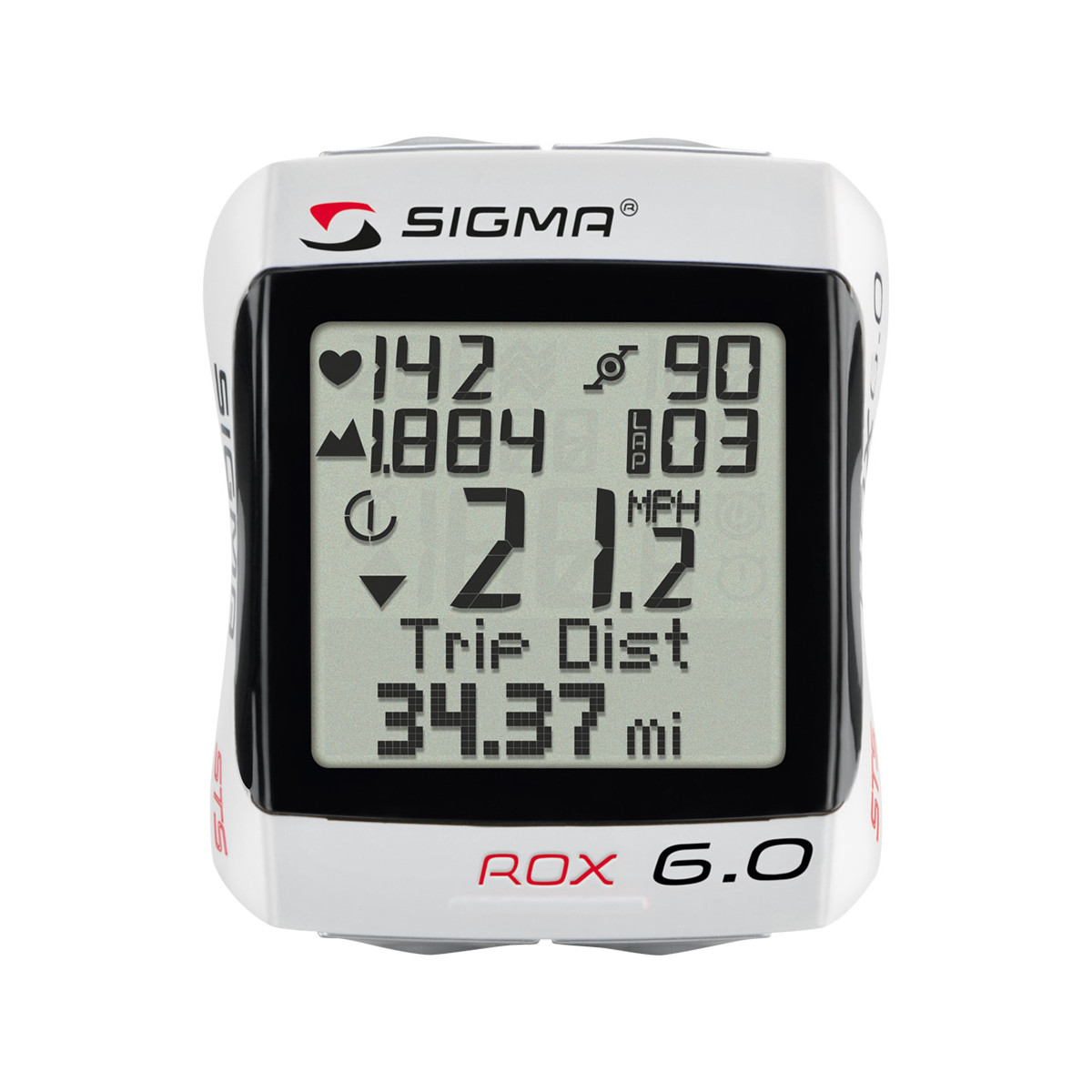 Sigma ROX 6.0 CAD Cyclocomputer - Men