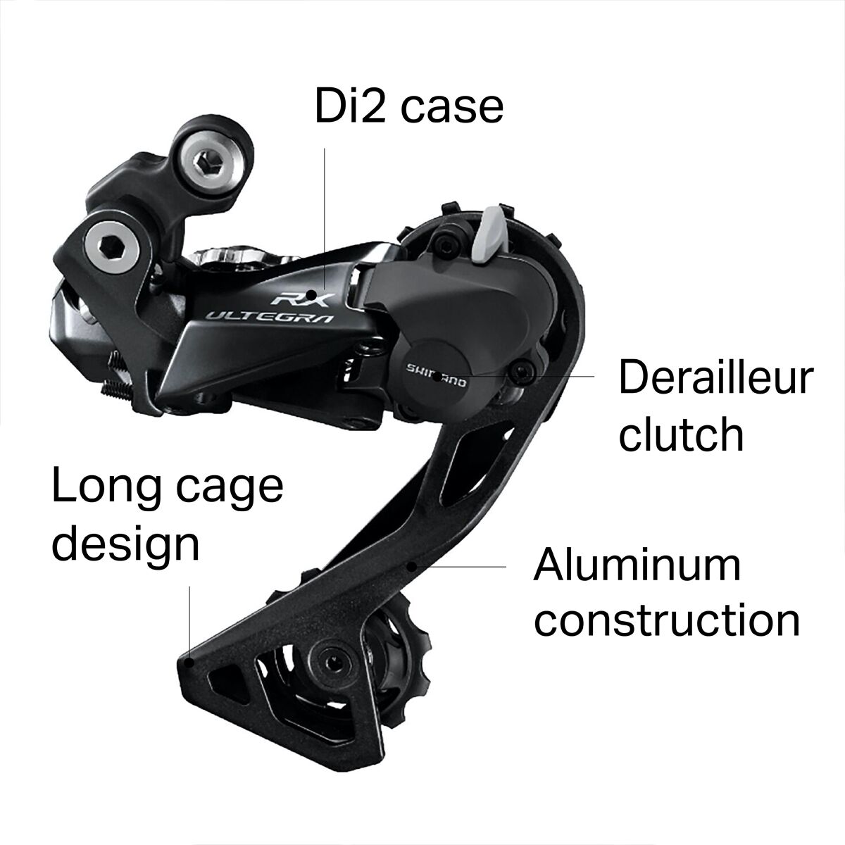 Shimano Ultegra Di2 RD-RX805 Rear Derailleur - Components