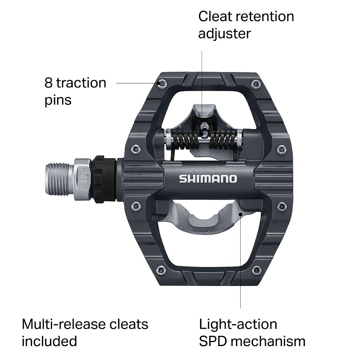 Shimano PD-EH500 Pedals - Components
