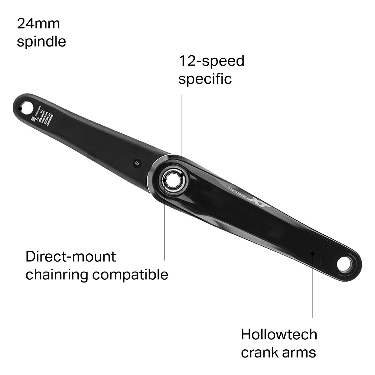 Shimano XT FC-M8100 1x Crank Arms - Components