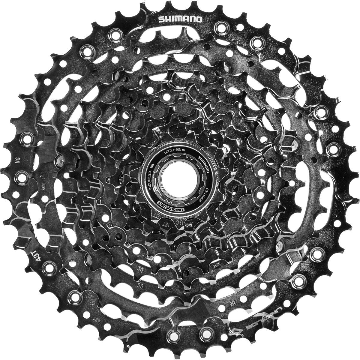 Shimano CUES CS-LG400 10-Speed Cassette - Components