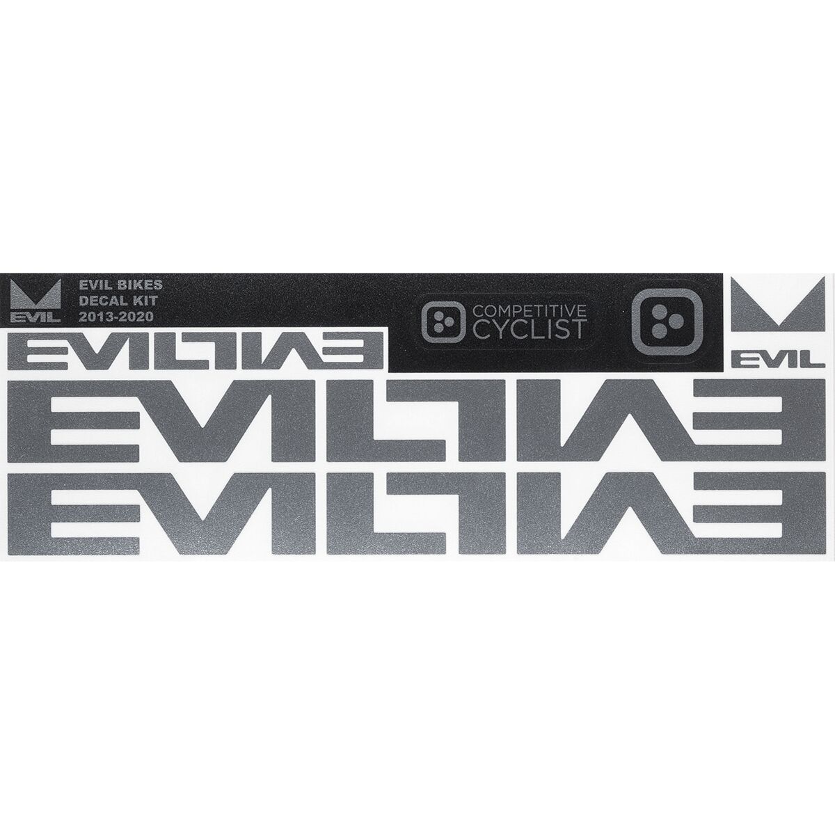 Stikrd Evil Bikes 2014-2020 Decal Kit - Components