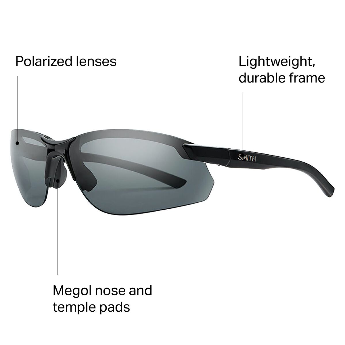 Smith Parallel Max 2 Polarized Sunglasses - Men