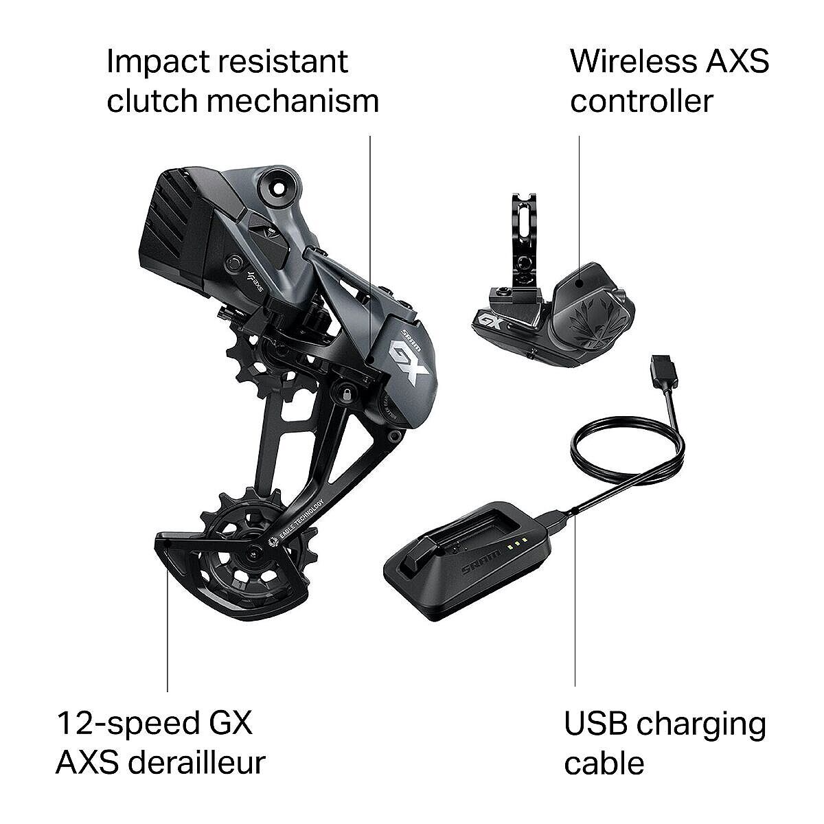 SRAM GX Eagle AXS Upgrade Kit - Components