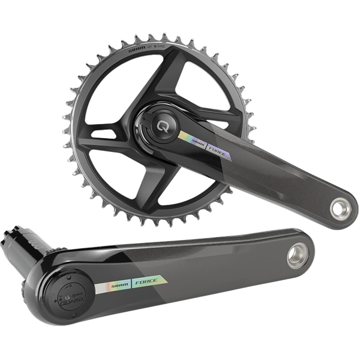 SRAM Force D2 AXS 1x Power Meter Crankset - Components