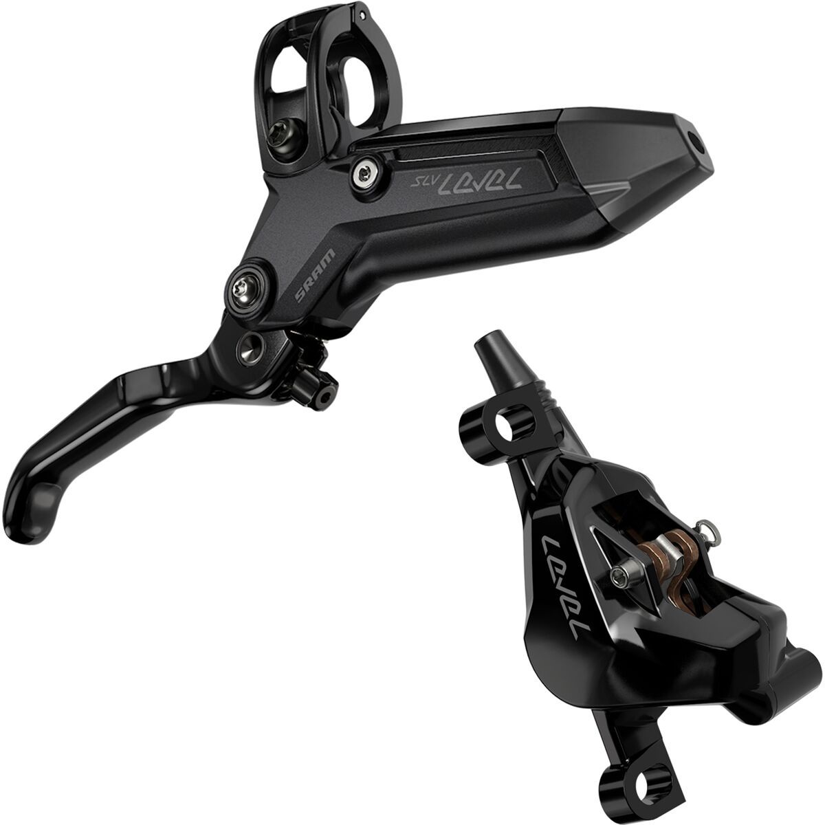SRAM Level Silver Stealth Disc Brake - 2-Piston - Components